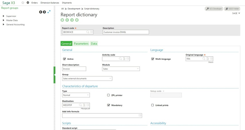 Sage X3 Workflows: How to Email Reports and Notifications Automatically